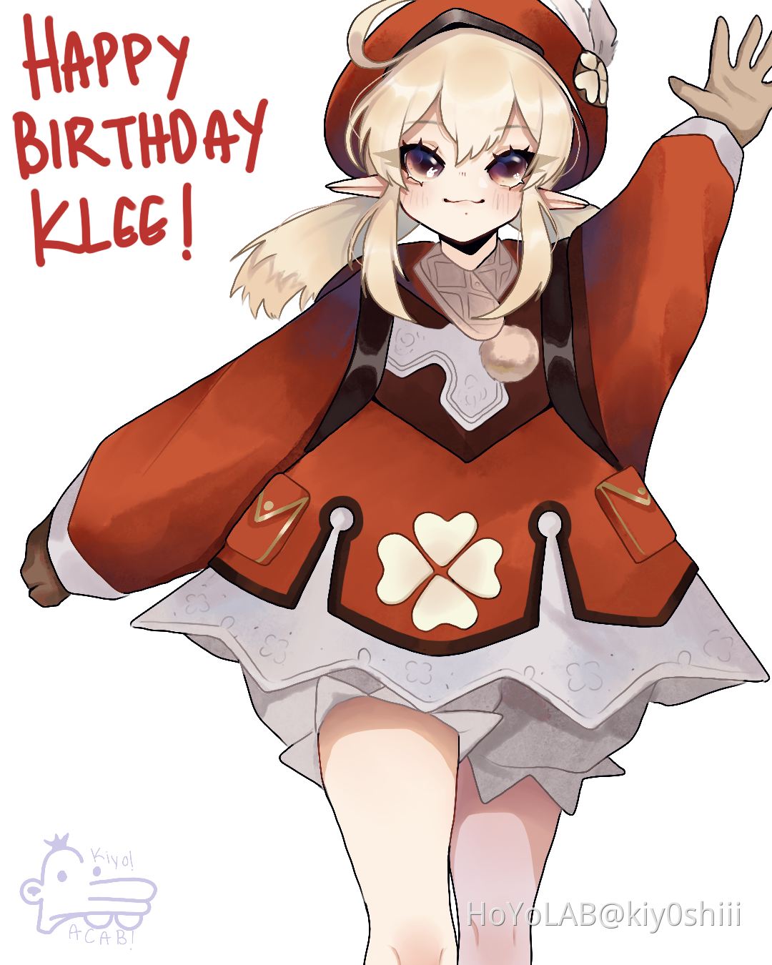 HAPPY BIRTHDAY KLEE!! Genshin Impact | HoYoLAB