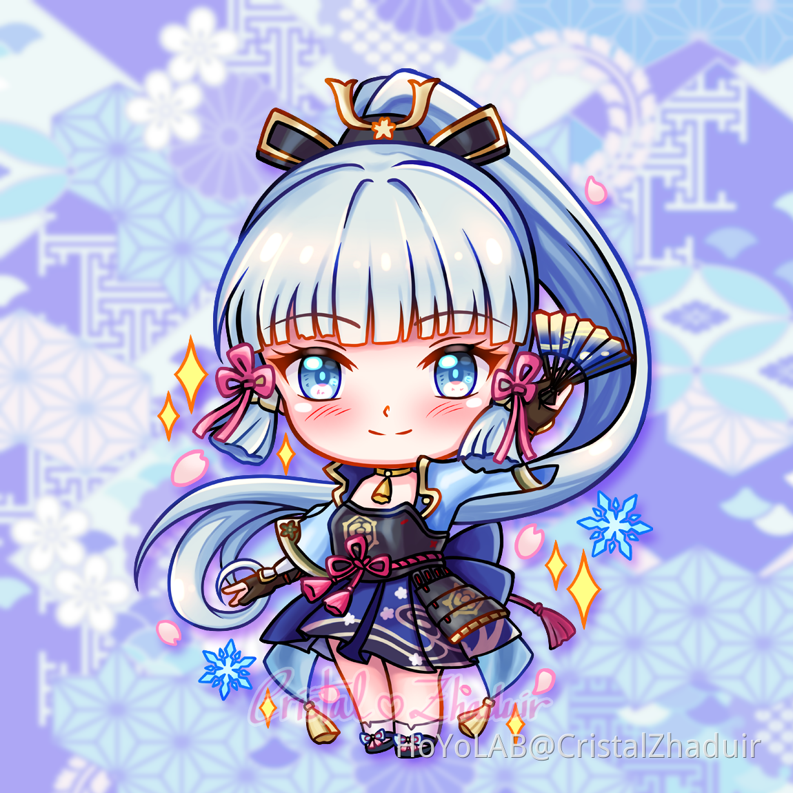 Kamisato Ayaka Chibi Genshin Impact | HoYoLAB