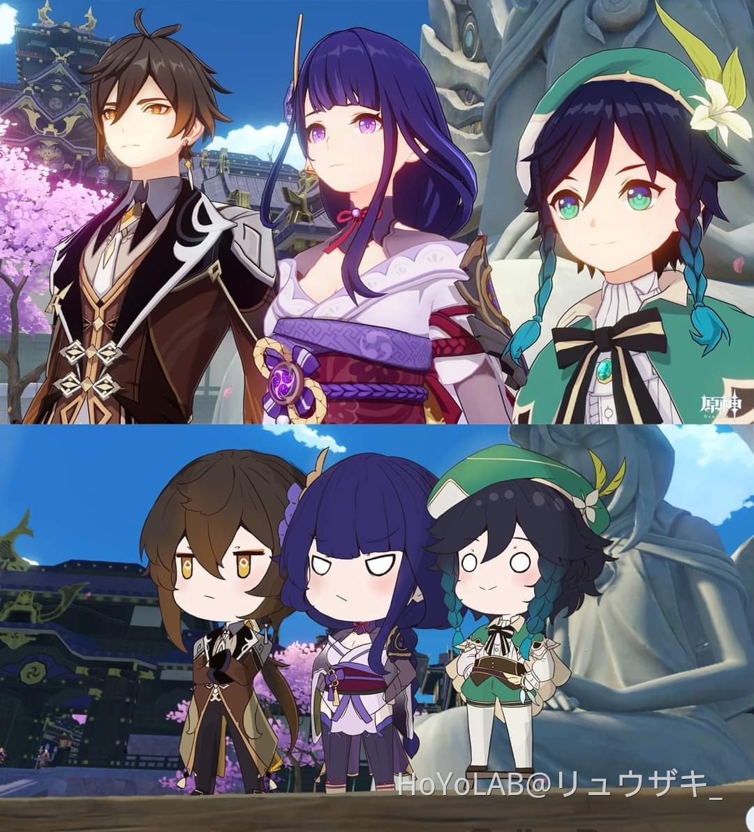 Chibi Archon's Genshin Impact | HoYoLAB