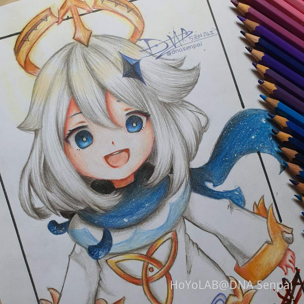 PAIMON -Drawing Genshin Impact | HoYoLAB
