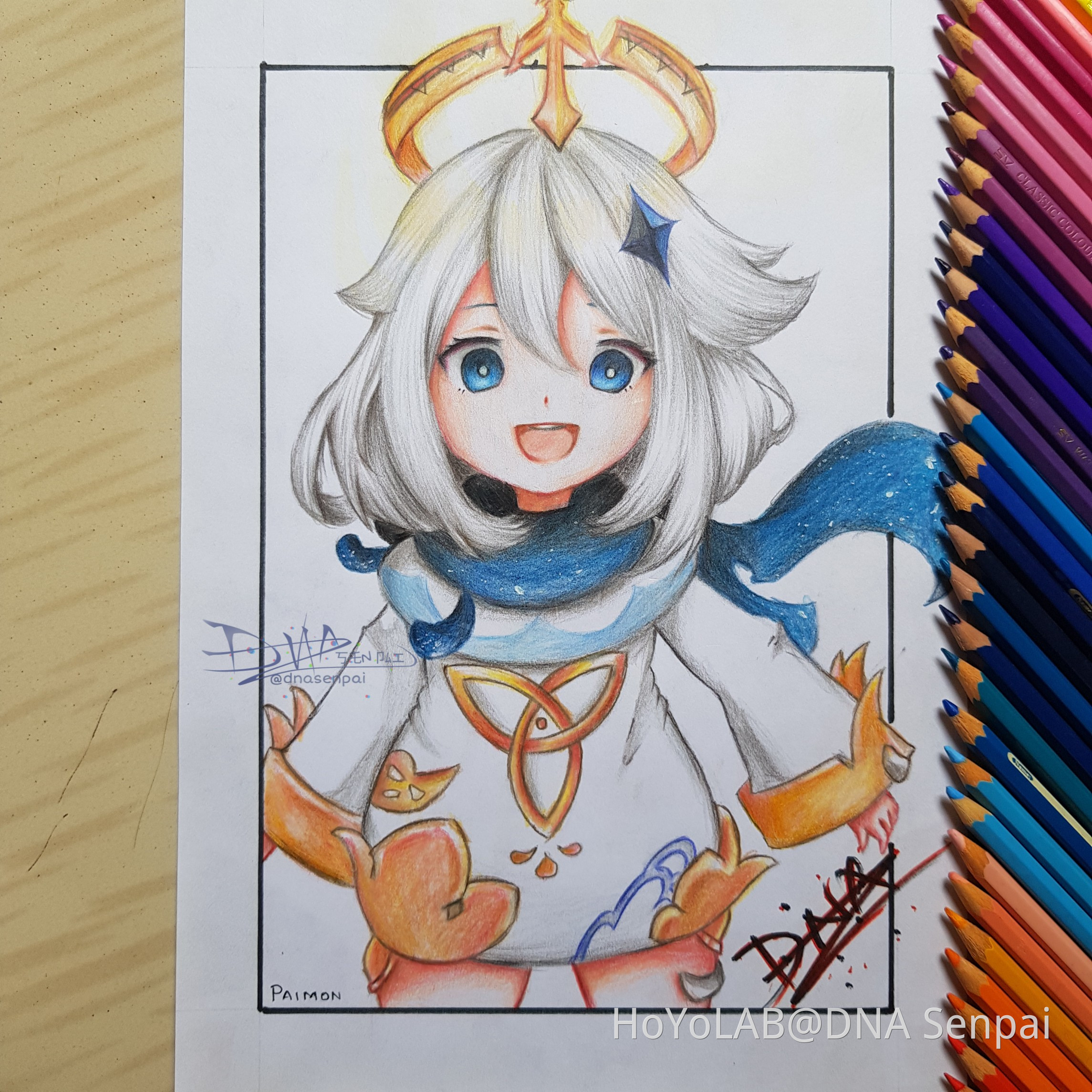 PAIMON -Drawing Genshin Impact | HoYoLAB