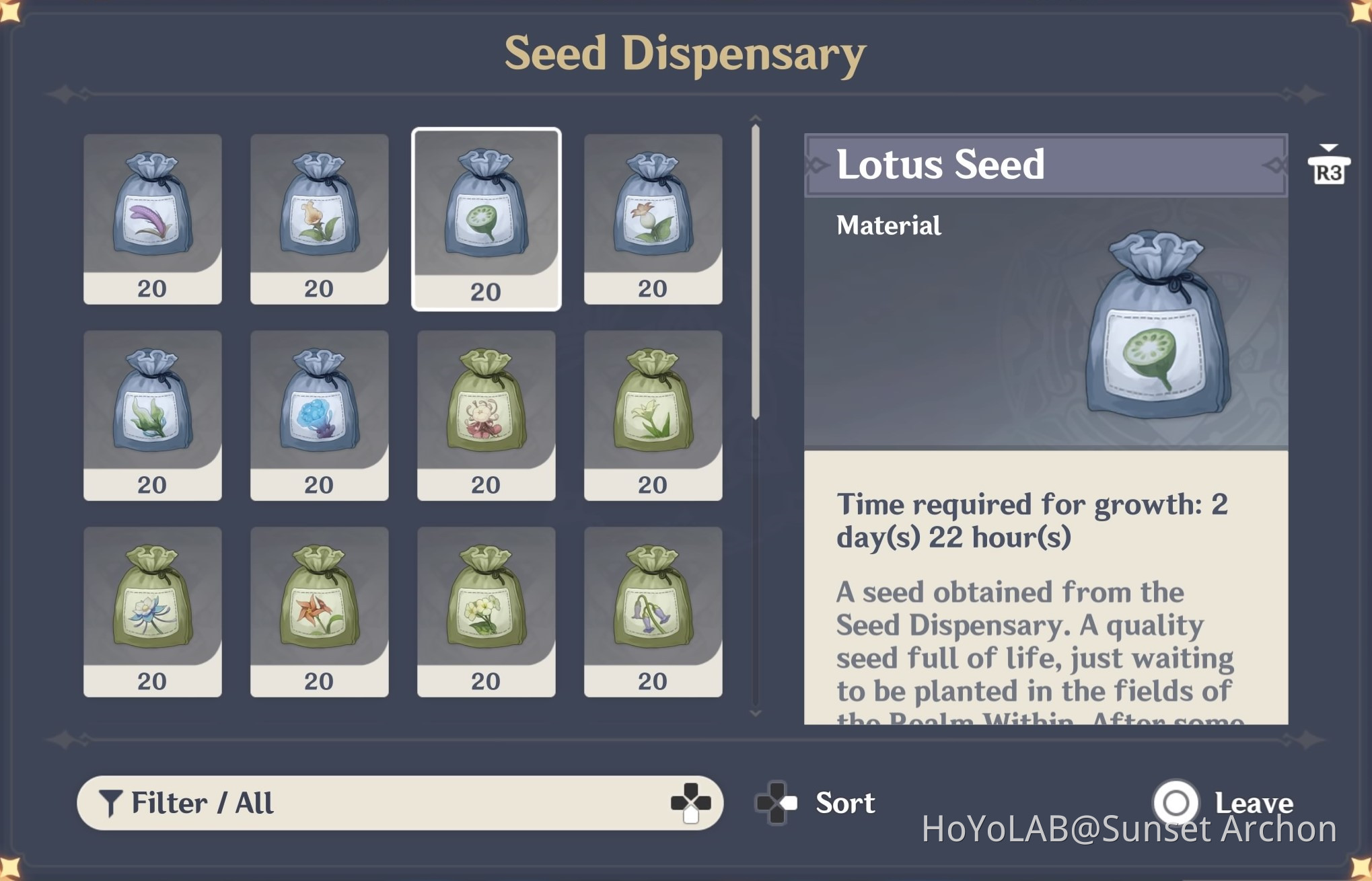 Seeds Maxed Out Genshin Impact | HoYoLAB