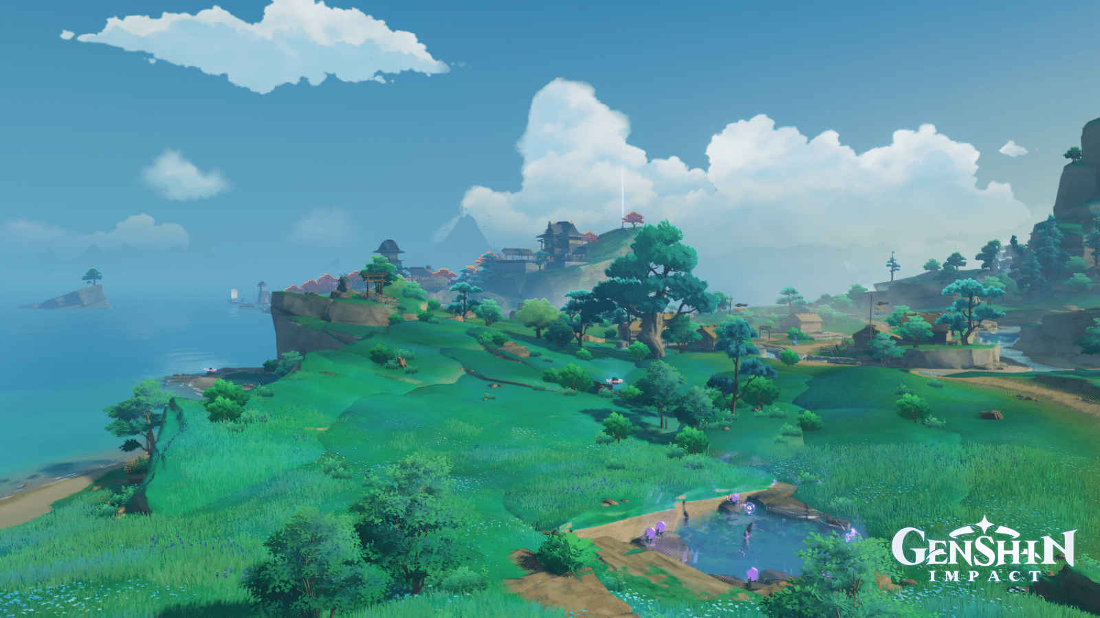 Inazuma Sceneries from my adventures SPOILERS ALERT Genshin Impact ...