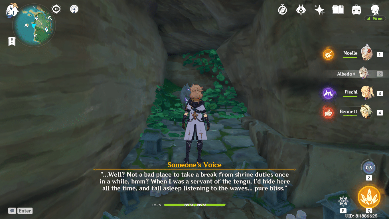 Memento Lens (Extra fox statue's story location) Genshin Impact | HoYoLAB