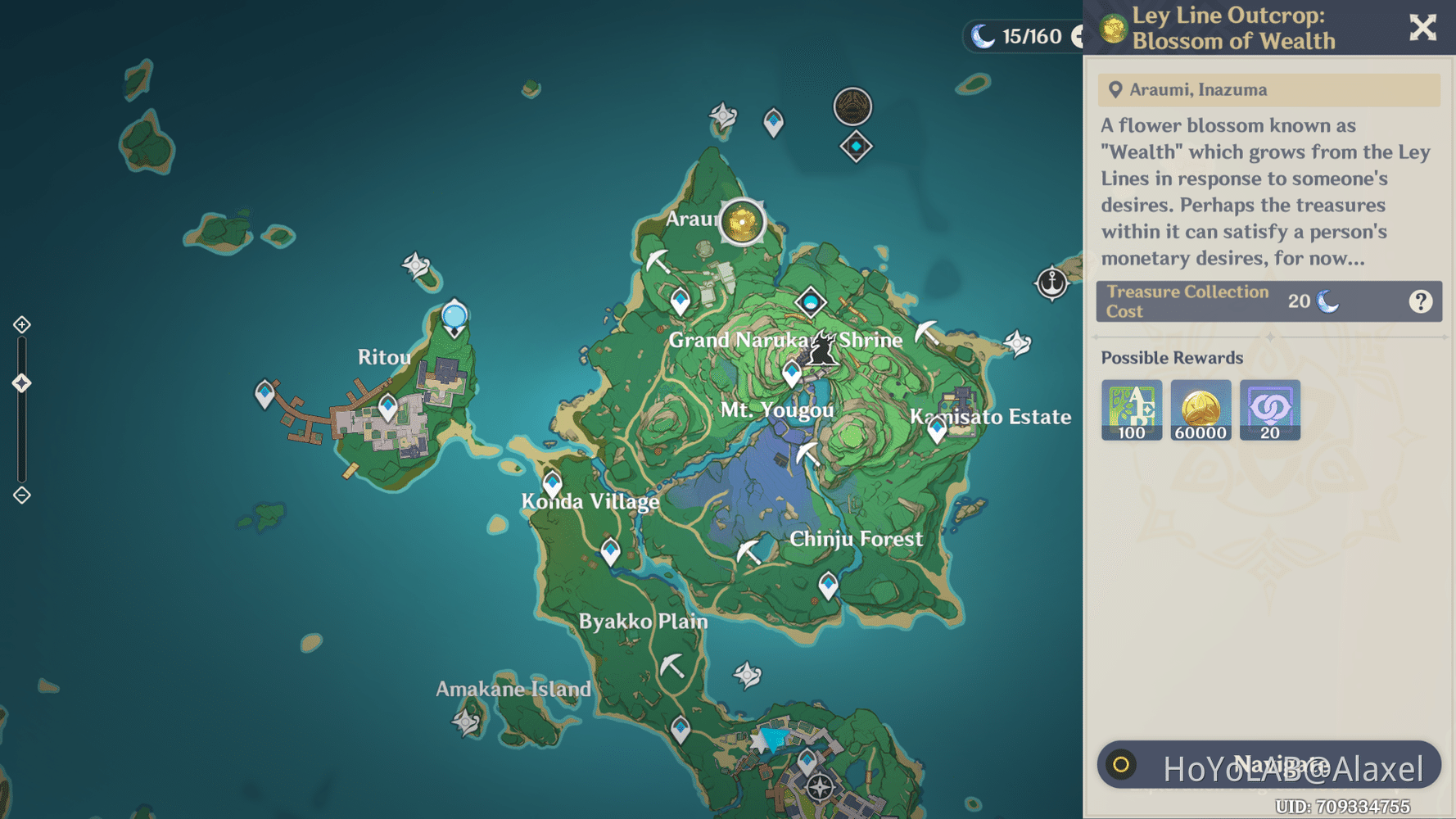 [Version 2.0] Inazuma Mining Node Locations - Daily Amethyst Lump Farm ...