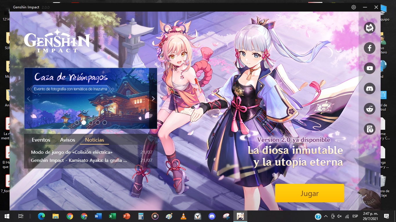 Launcher... Lanzador del juego Genshin Impact | HoYoLAB