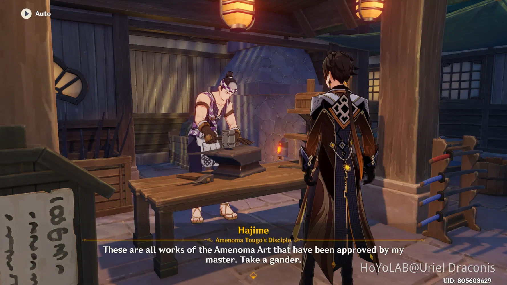 The Inazuma Blacksmith immersion breaking.. Genshin Impact | HoYoLAB