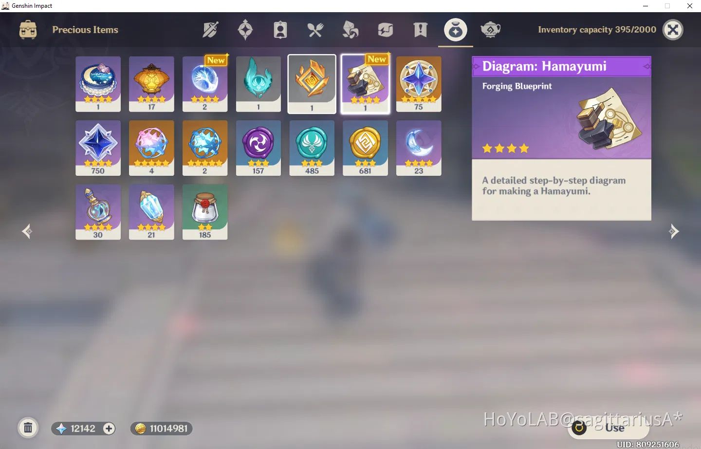 How to get Hamayumi Bow (Inazuma 4-star bow) Blueprint Genshin Impact ...