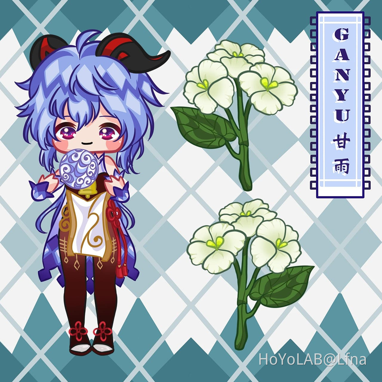 Chibi Ganyu ! Genshin Impact | HoYoLAB