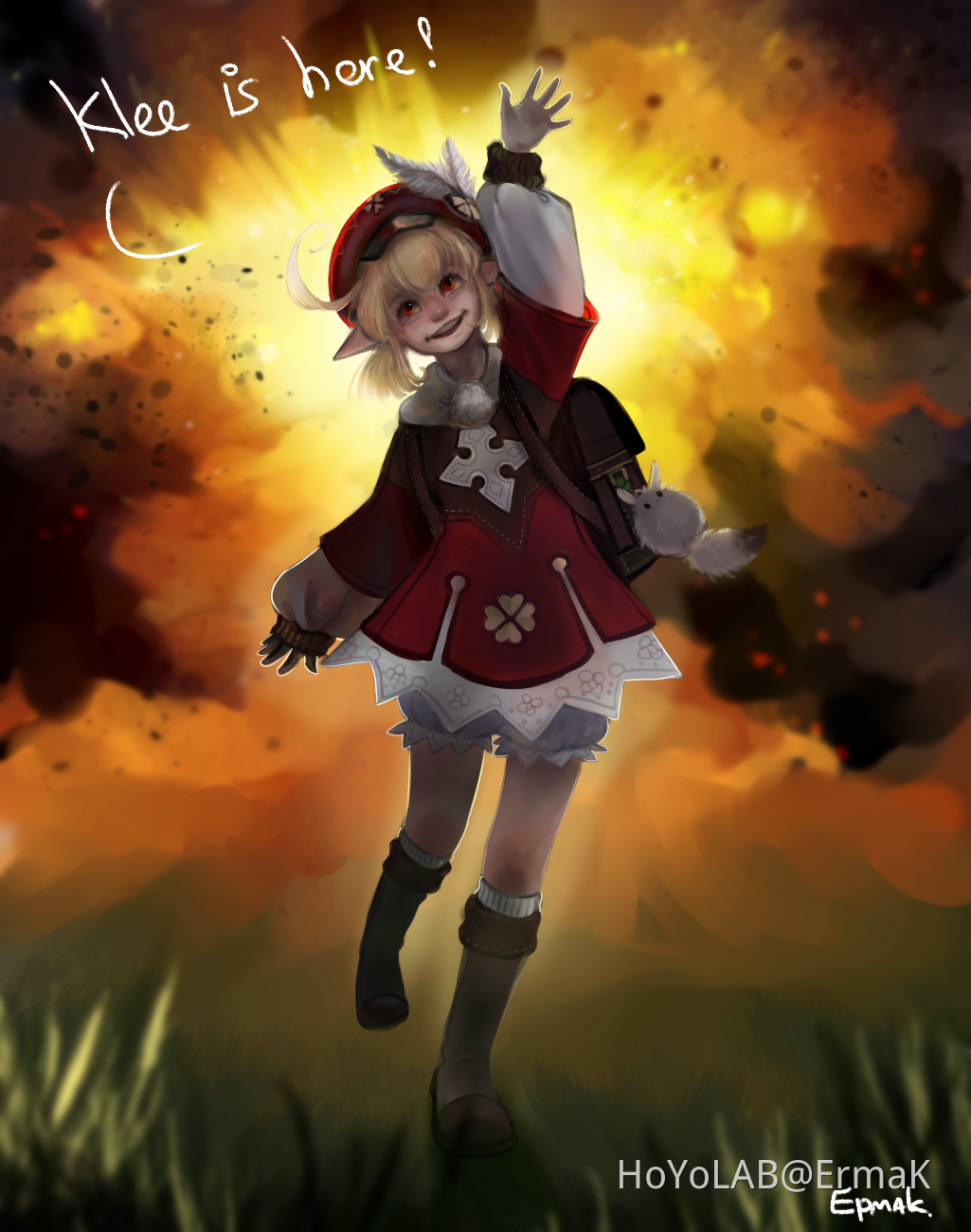 Art is an explosion Genshin Impact | HoYoLAB