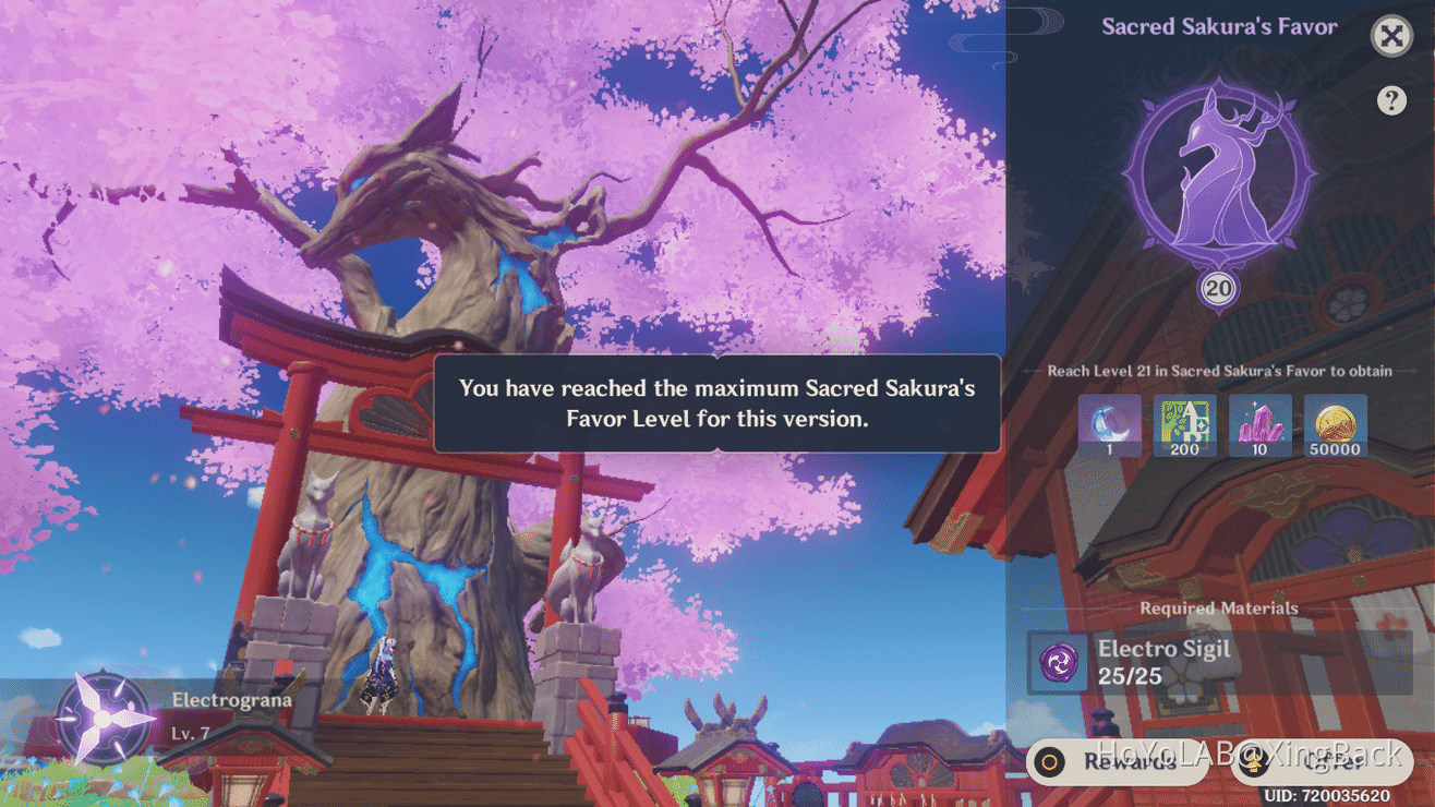 qustion about the sacred sakura tree | Genshin Impact | HoYoLAB