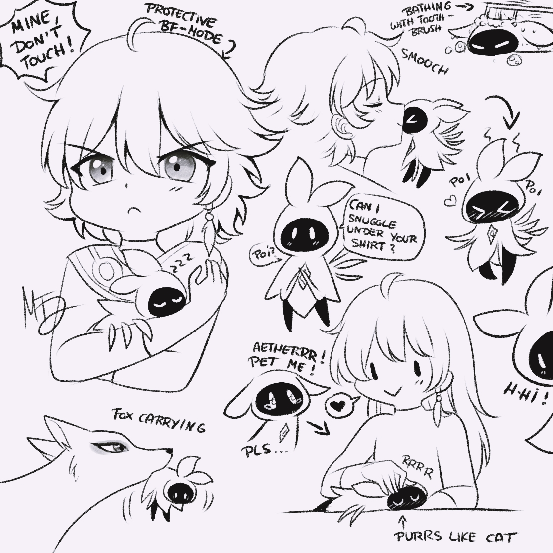 Lot's of venti wispsssss Genshin Impact | HoYoLAB