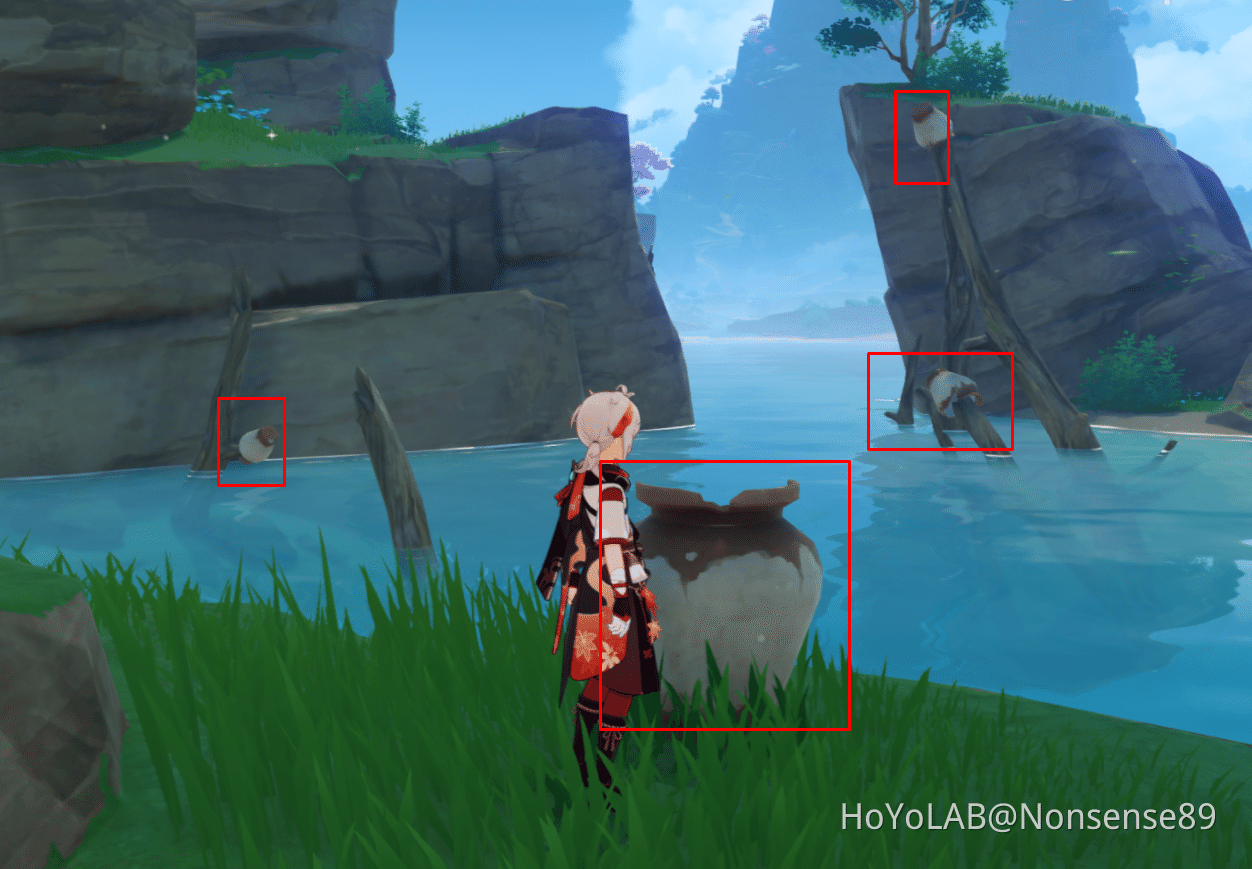 Hidden Luxurious Chest on Violet Court Domain Entrance Island. Genshin ...