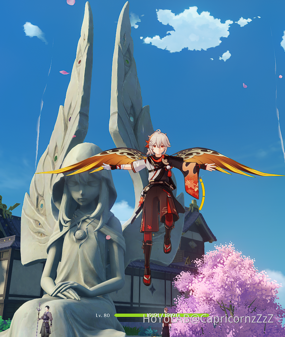 Raiden Shogun Statue, Baal Statue, Omnipresent God Statue Genshin ...