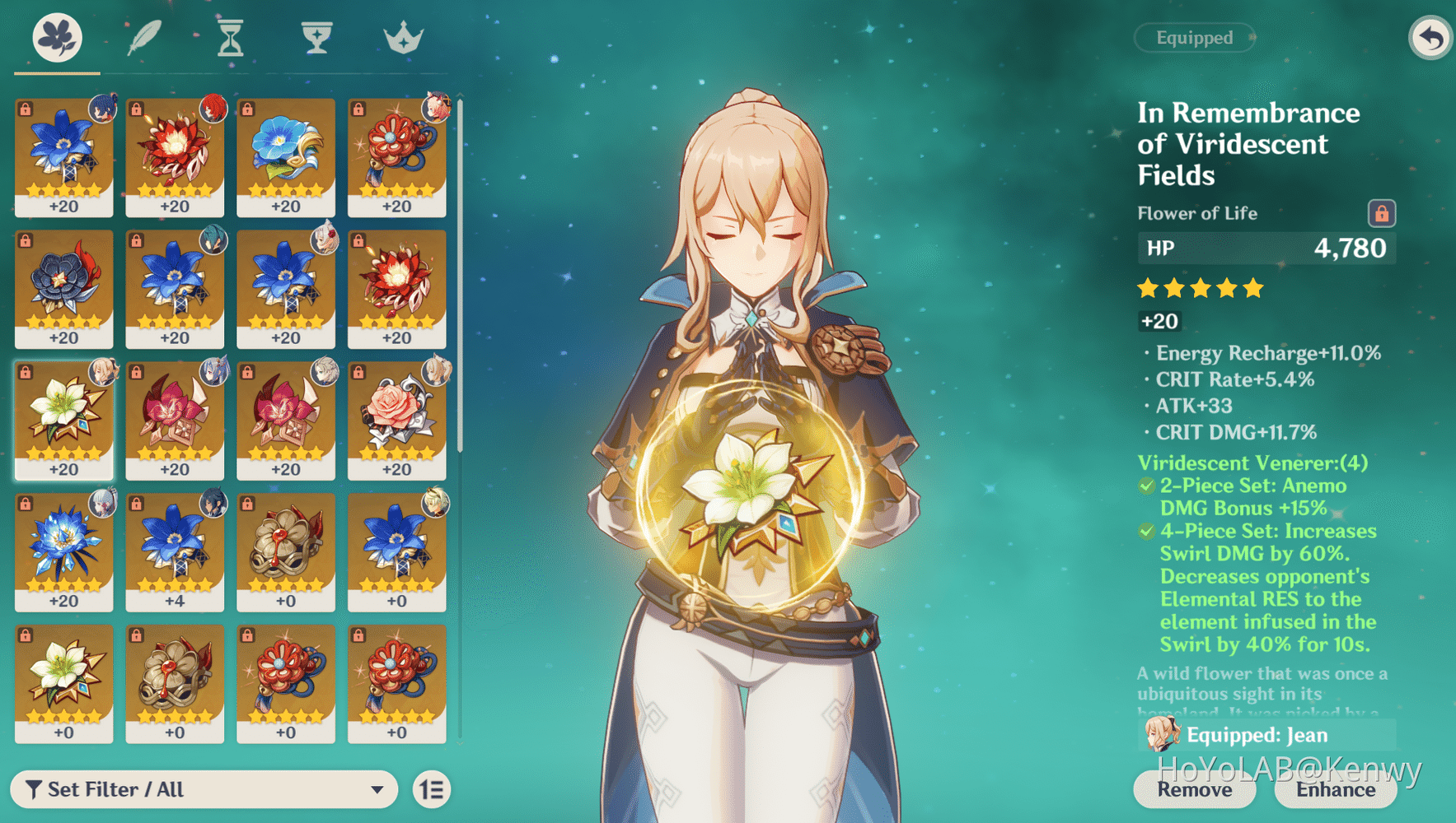 Anemo Jean Support | Genshin Impact | HoYoLAB