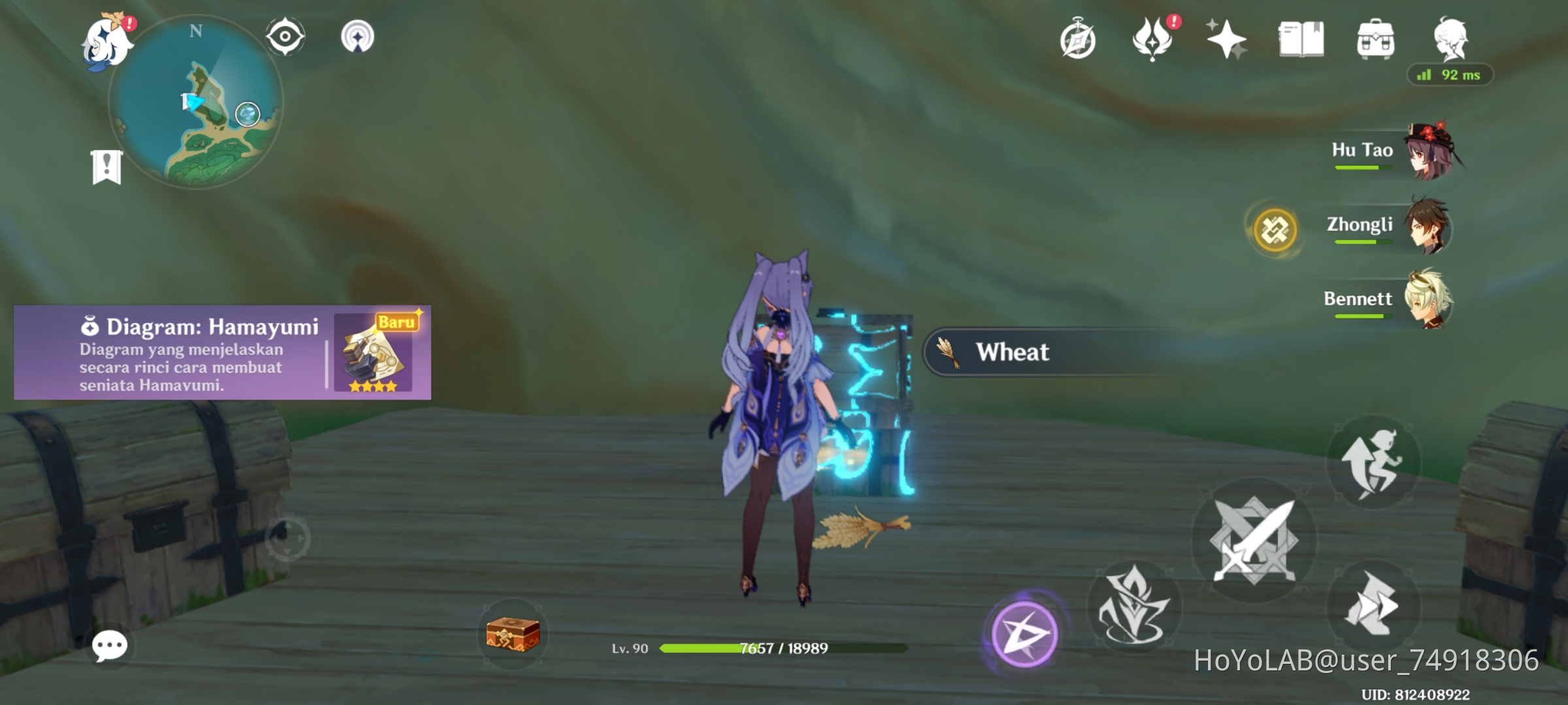 Blueprint Bow Hamayumi Genshin Impact | HoYoLAB