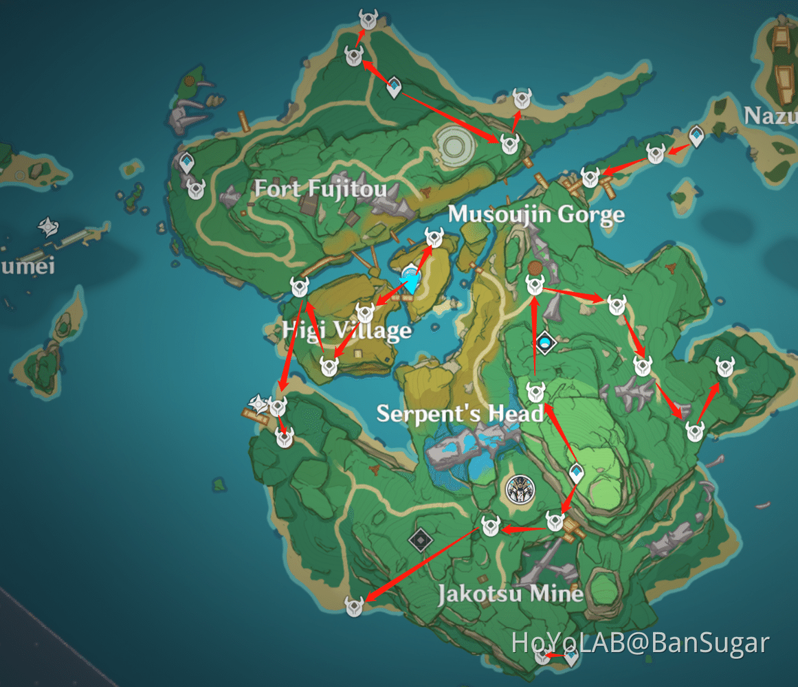 [Version 2.0] Most Accurate & Efficient Farming Route For Handguards ...