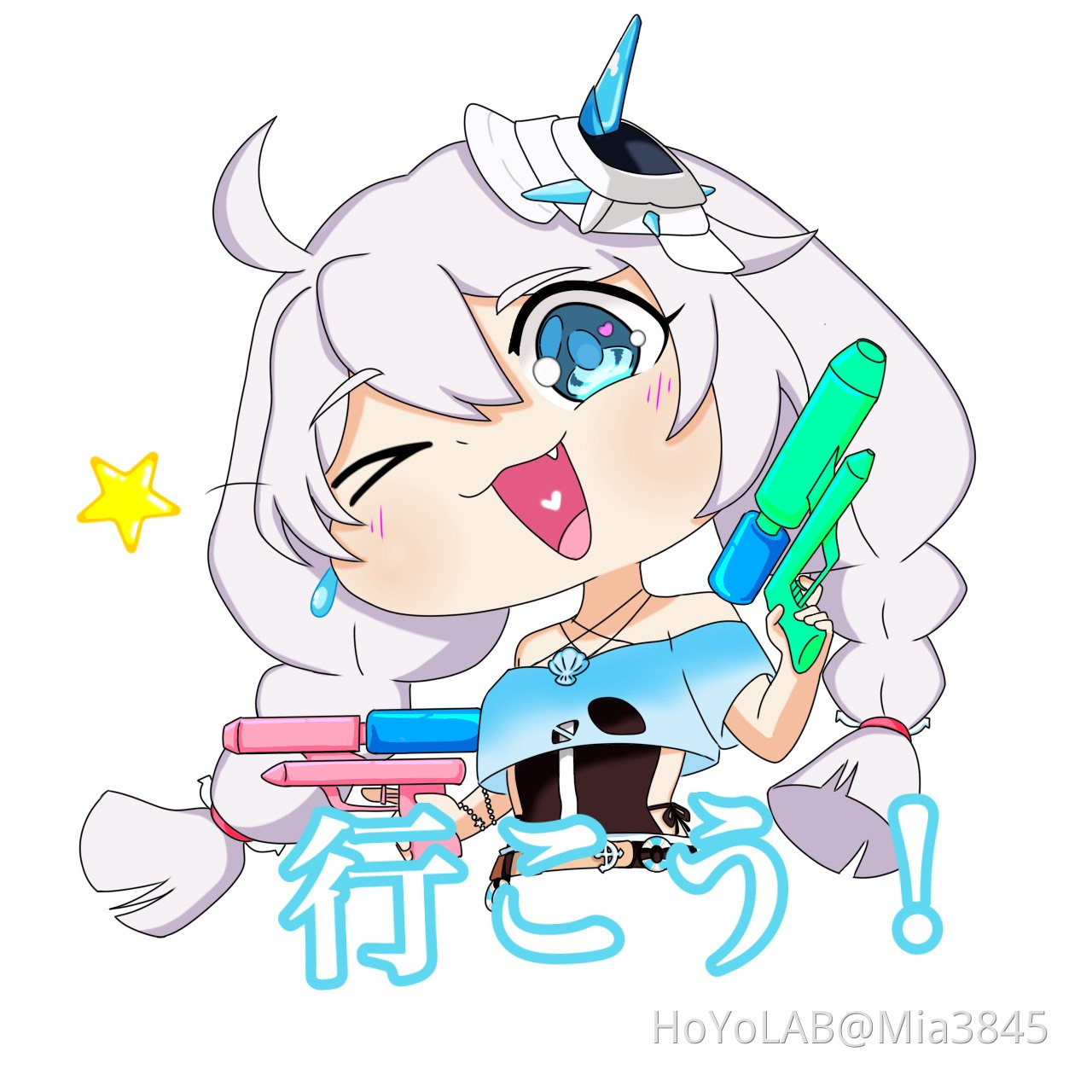 Honkai Chibi Sticker contest sumission no. 5 Honkai Impact 3rd | HoYoLAB