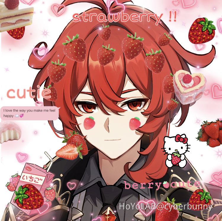 strawberry diluc - HoYoverse Player Community