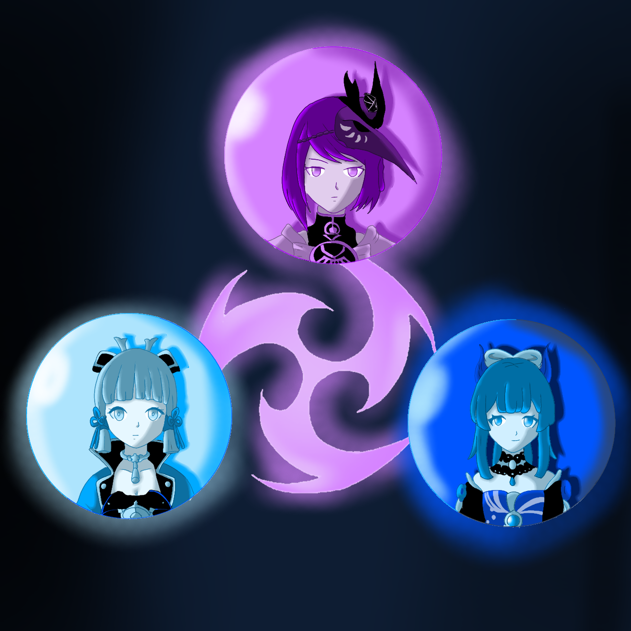 Trio the most important.. Genshin Impact | HoYoLAB