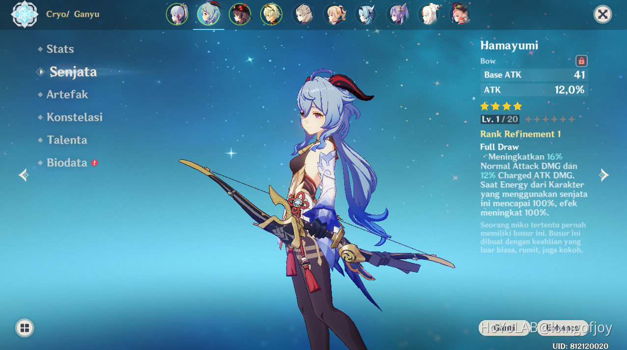 [Inazuma Guide] AKHIRNYA! DAPAT DIAGRAM HAMAYUMI BOW DARI INAZUMA ...