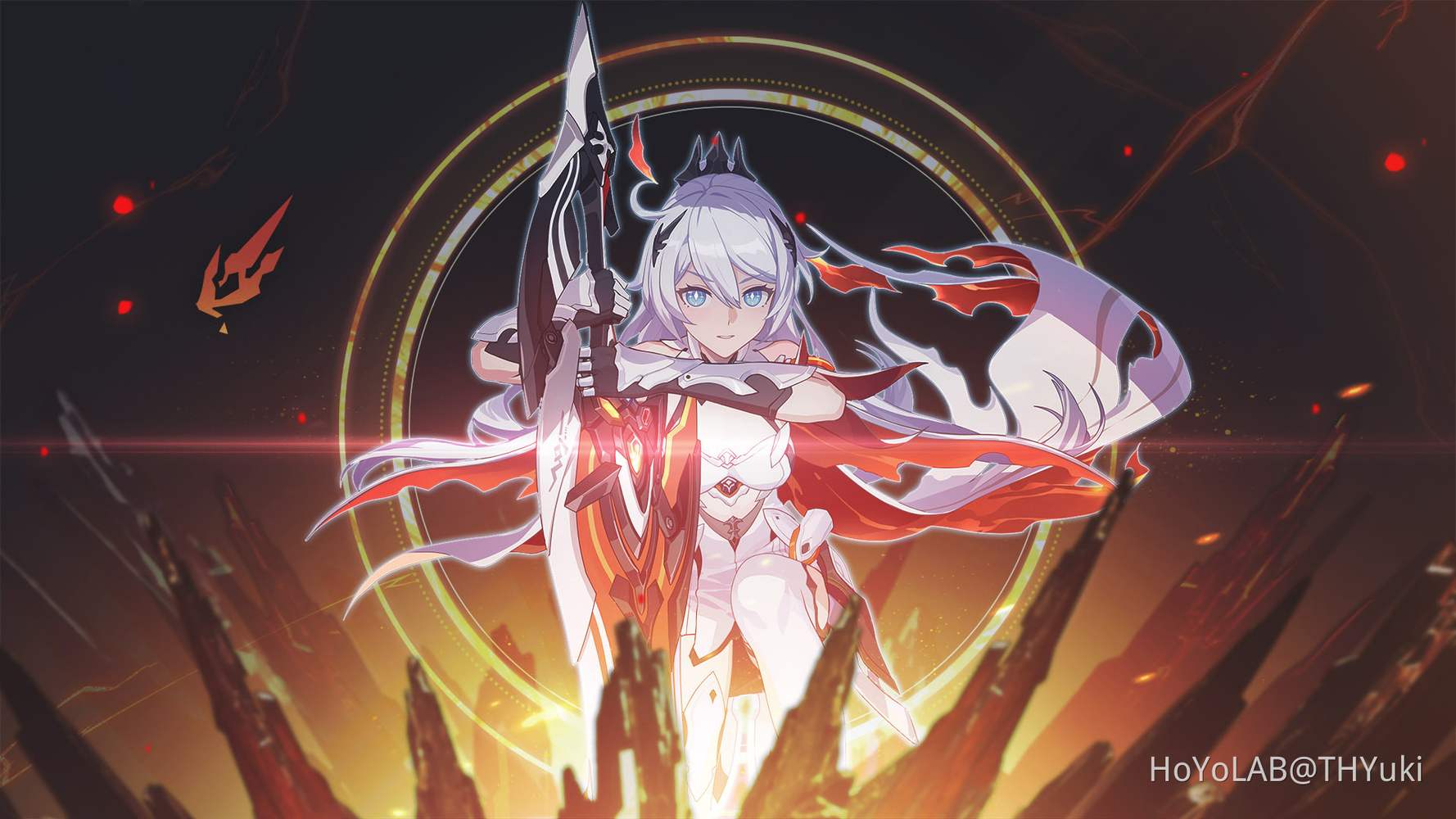 Wallpaper Herrscher of Flamescion Honkai Impact 3rd | HoYoLAB