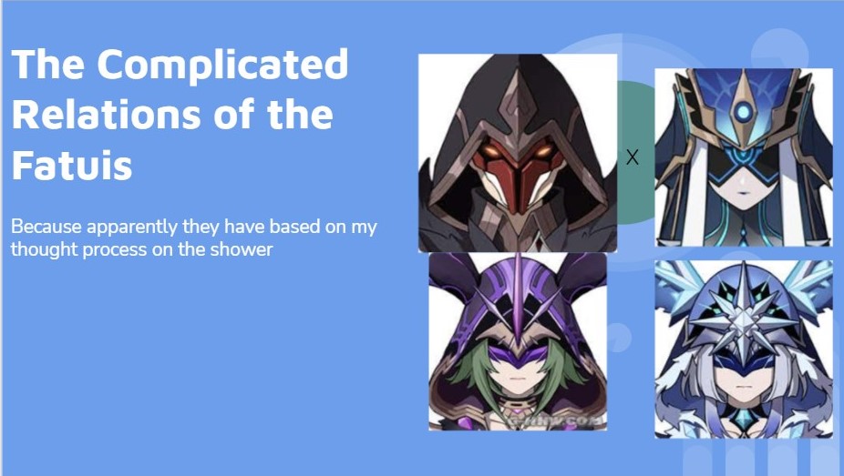 My Theory about the speacial fatui Genshin Impact | HoYoLAB