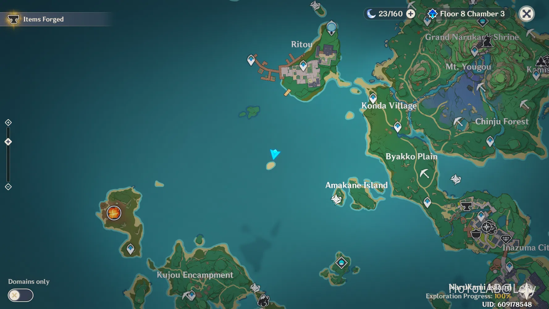 Inazuma: Non existent island marked on the map? Genshin Impact | HoYoLAB