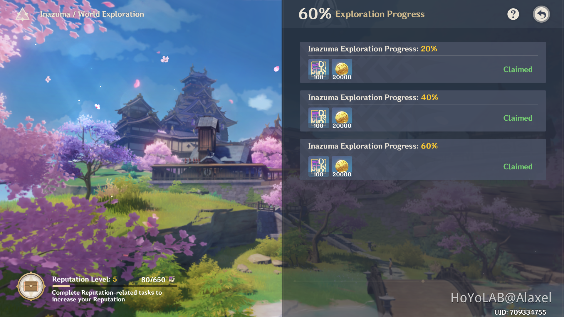 Genshin impact exploration progress tracker