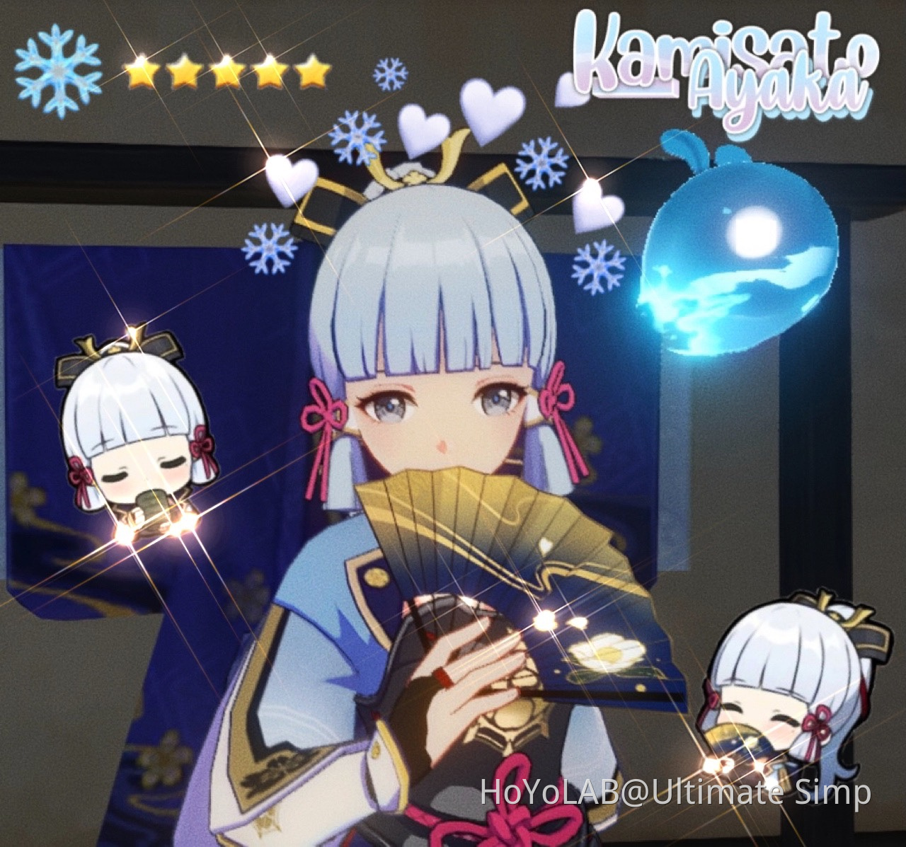 ️💙Ayaka Edit 💙 ️ Genshin Impact | HoYoLAB