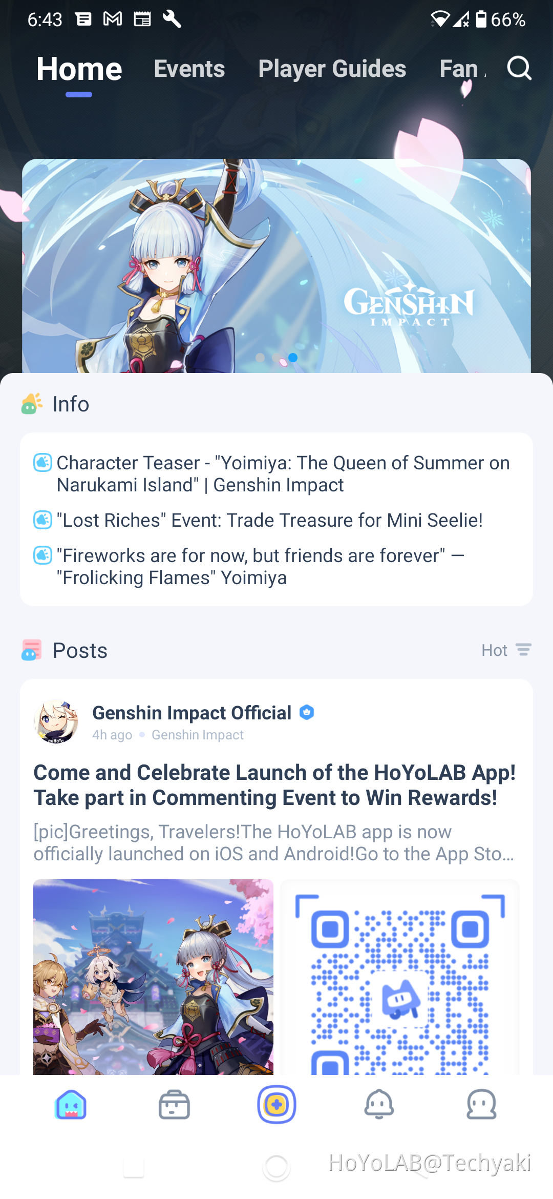 HoYoLAB App tavern where? Genshin Impact | HoYoLAB