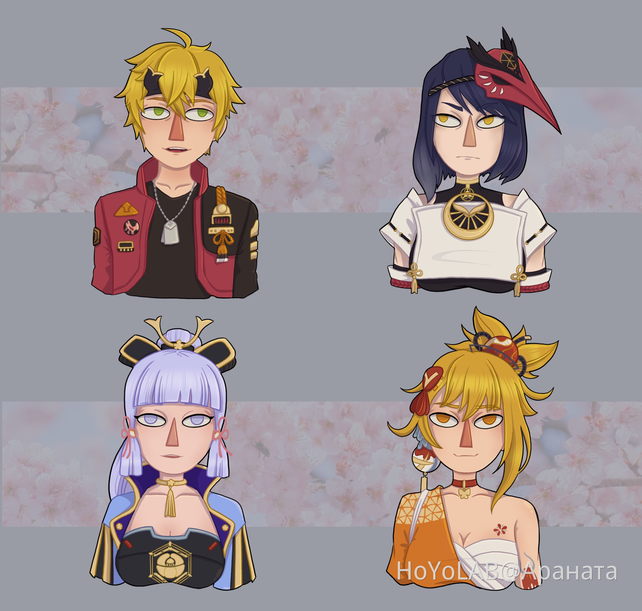 Inazuma guys Genshin Impact | HoYoLAB