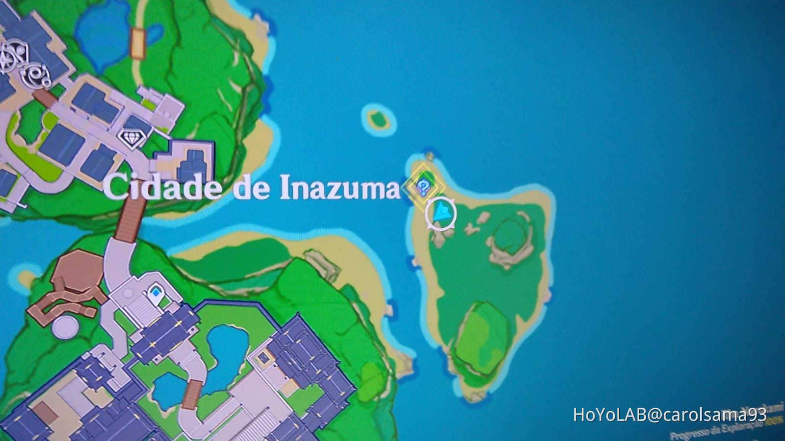 O sétimo Samurai / the seventh samurai quest location Genshin Impact ...