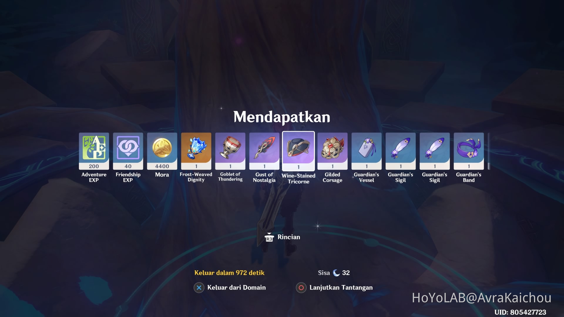Artefak hydro Genshin Impact | HoYoLAB