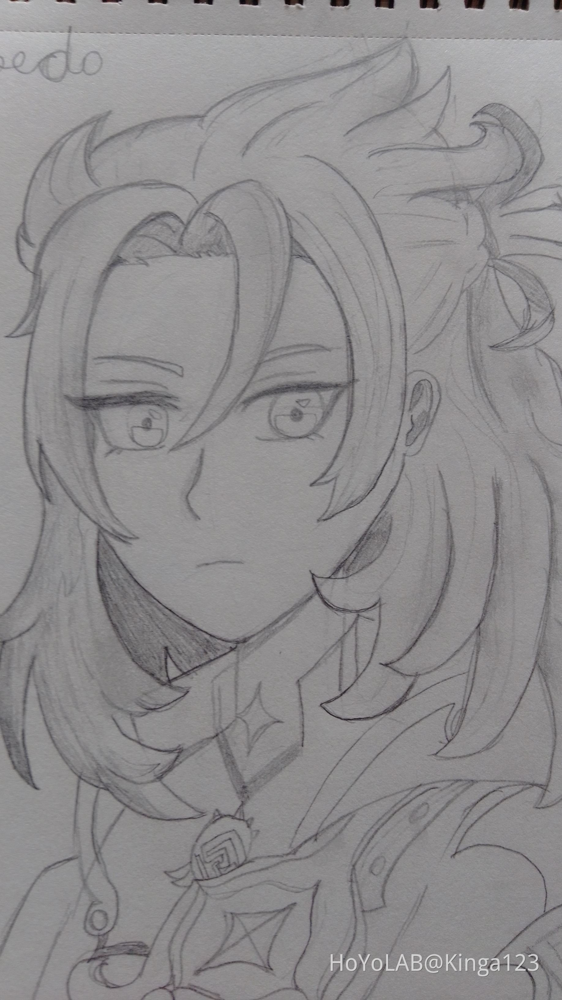 Albedo fanart Genshin Impact | HoYoLAB
