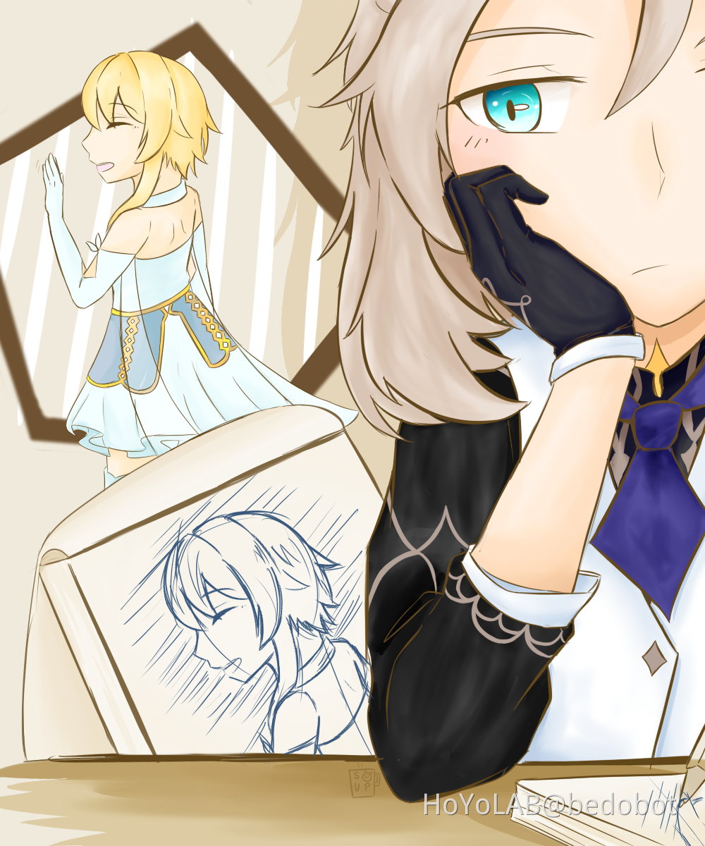 a slow day at work Genshin Impact | HoYoLAB