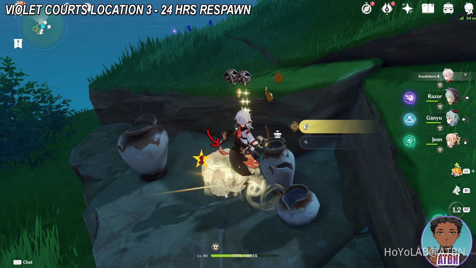 Inazuma Artifact Farming Route Version 2.0 Update 28 Spots Daily 12 HRS ...