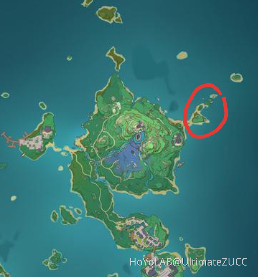 Does anyone know how to get these islands shown on the interactive map ...