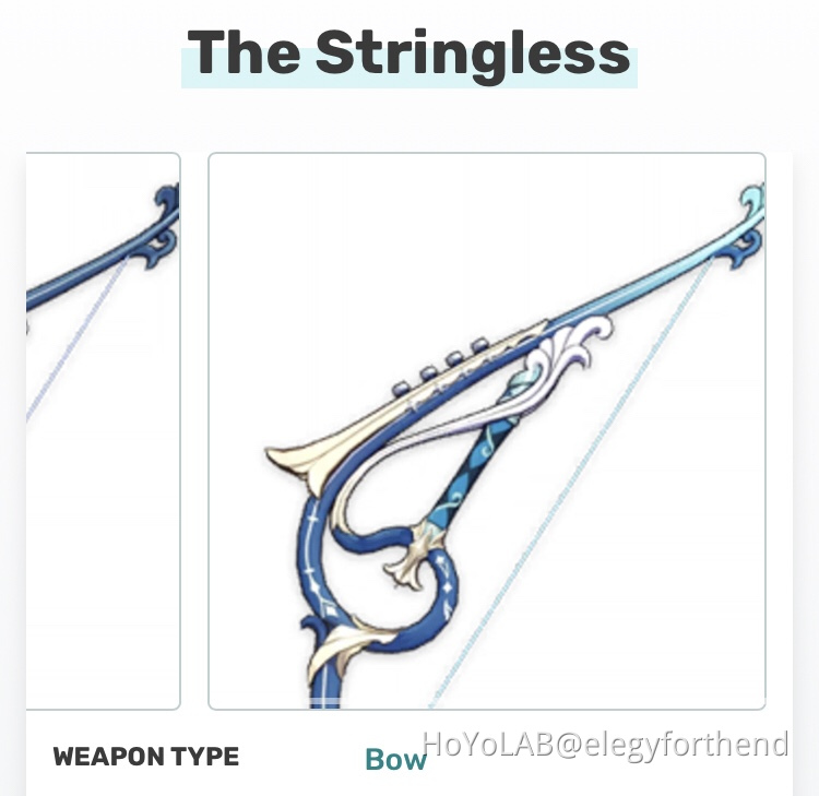 The Stringless Genshin Impact | HoYoLAB