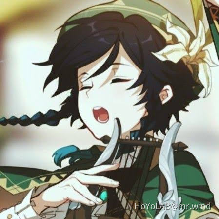 🌫venti profile pictures u can use💚 Genshin Impact | HoYoLAB