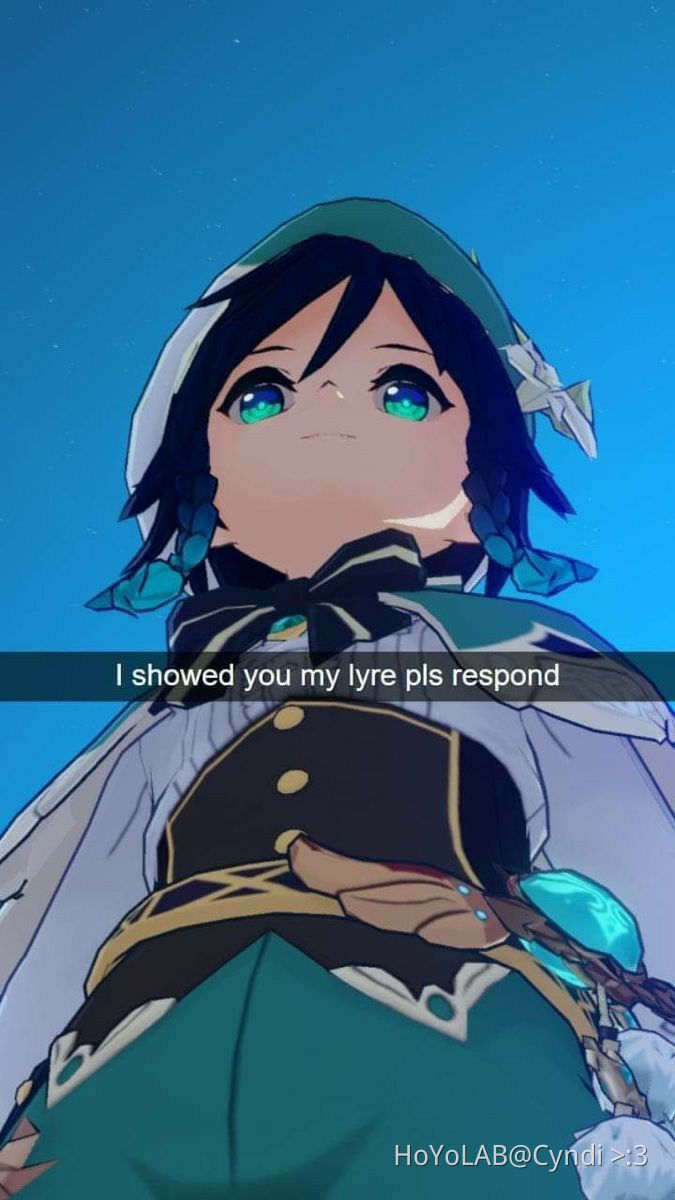 Here's your daily dose of our Venti bb Genshin Impact | HoYoLAB