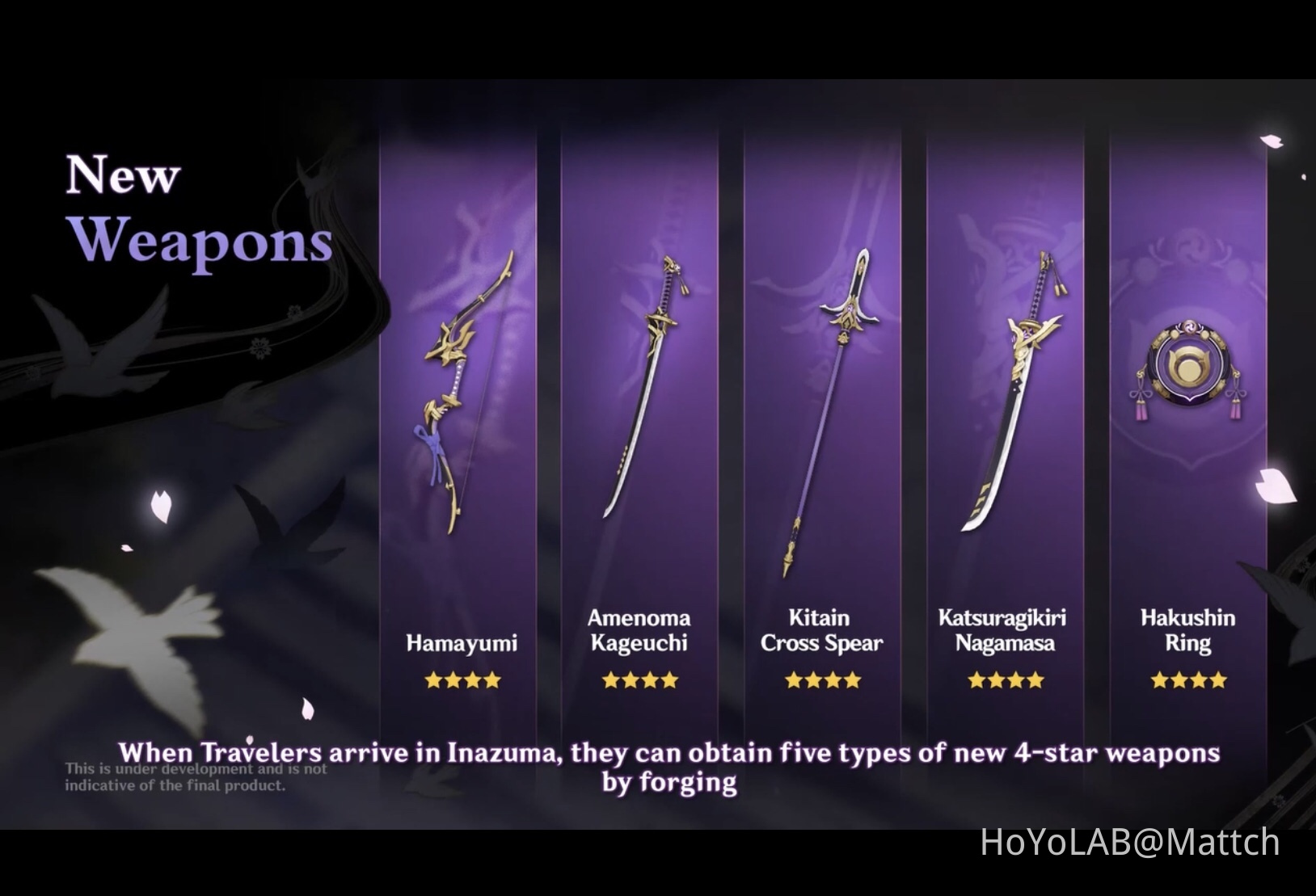 Blue print weapons in Inazuma Genshin Impact | HoYoLAB