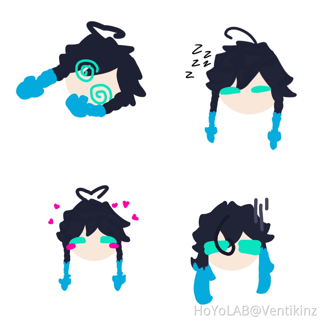 Venti emotes! Genshin Impact | HoYoLAB