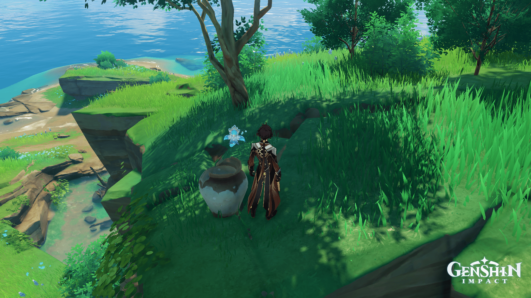 [Version 2.0] Secret Luxurious Chest near Violet Court domain | Genshin ...