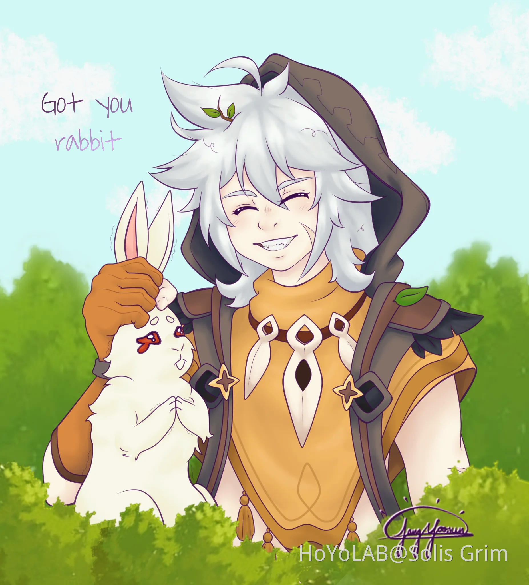 Razor got rabbit Genshin Impact | HoYoLAB