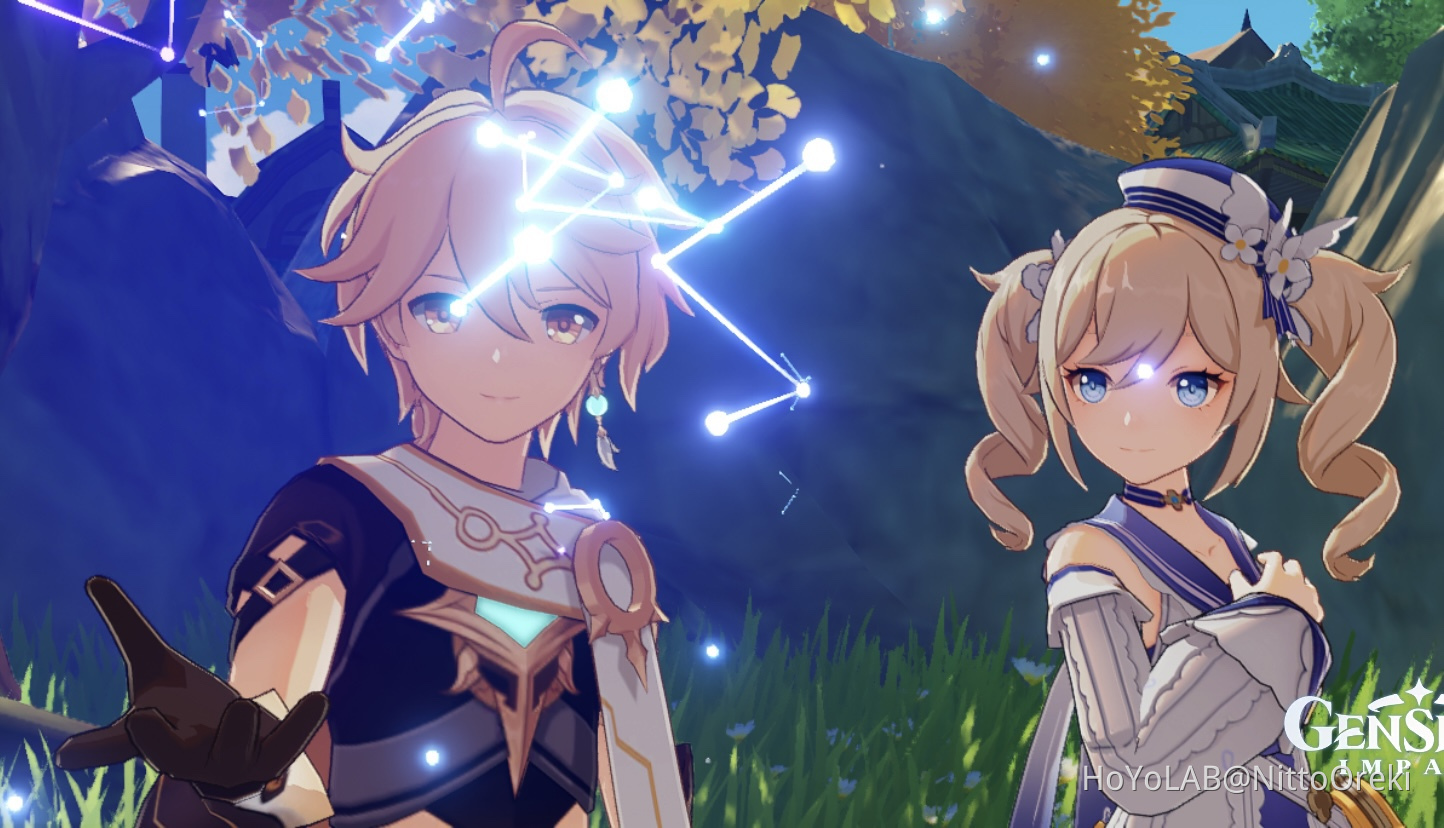 Babara x Aether Genshin Impact | HoYoLAB