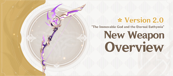 Version 2.0 "The Immovable God and the Eternal Euthymia" New Weapon ...