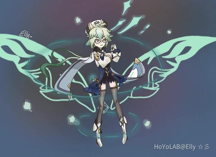 Sucrose FanArt Genshin Impact | HoYoLAB