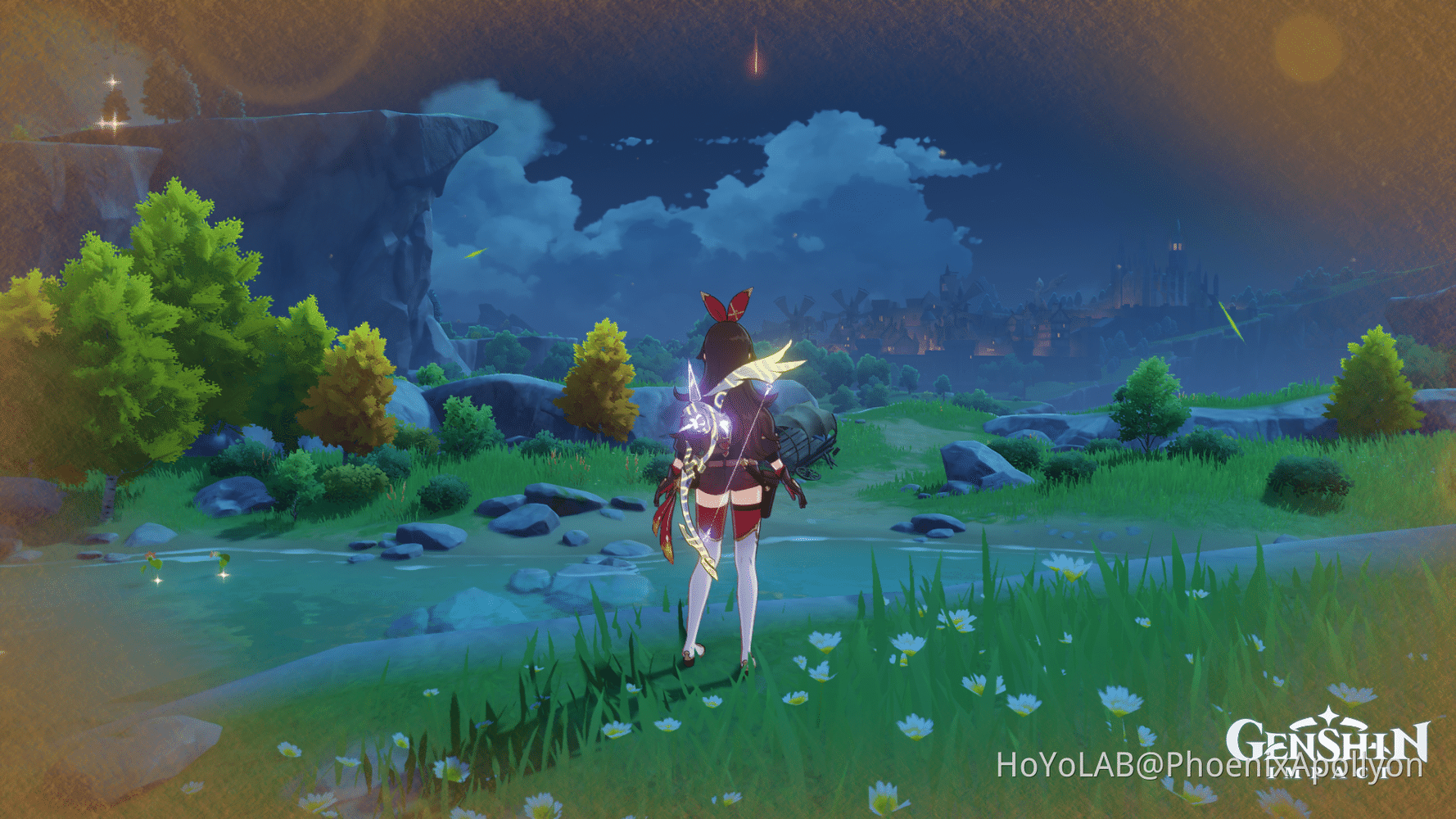 The Falling Meteor Genshin Impact | HoYoLAB