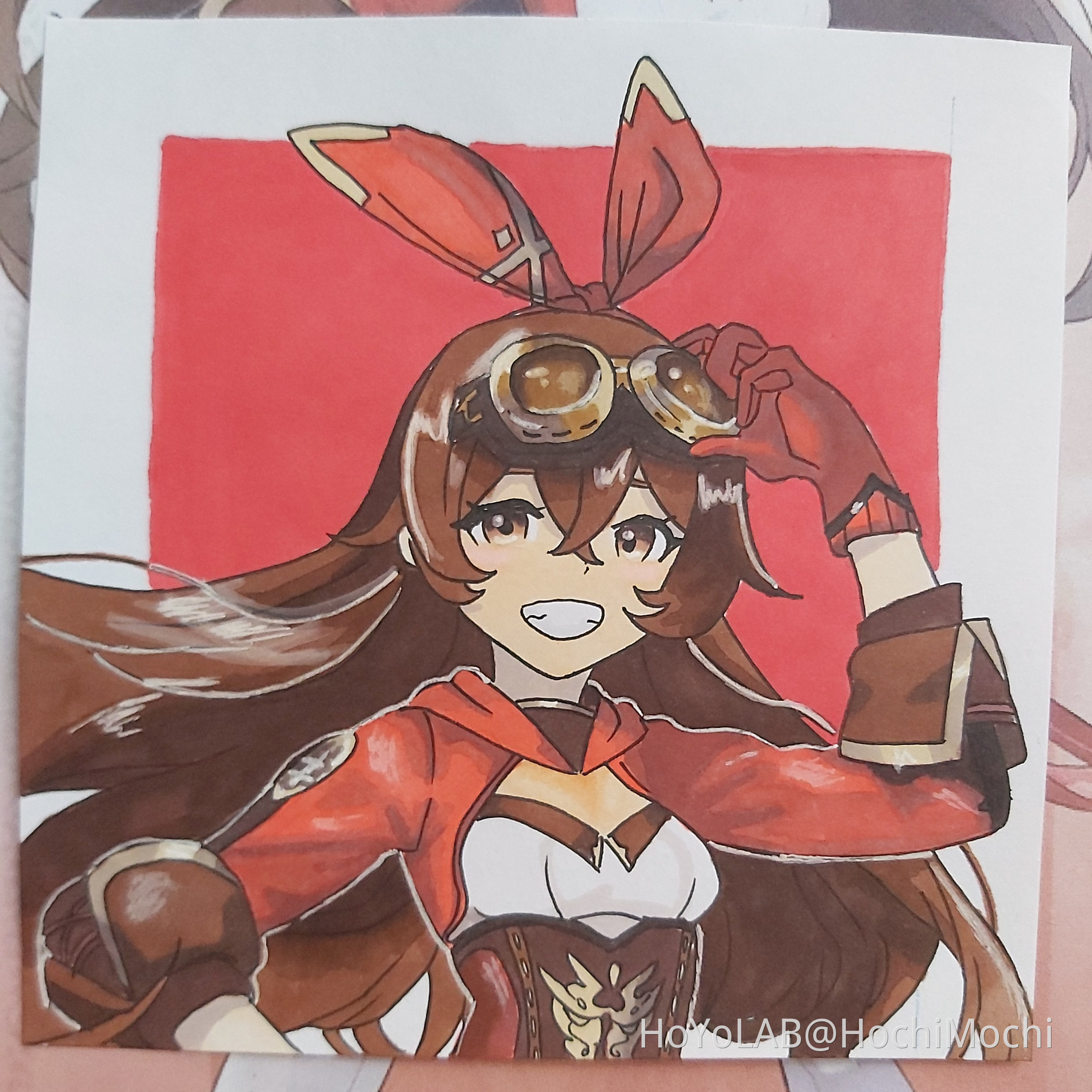 Amber Fan-Art Genshin Impact | HoYoLAB